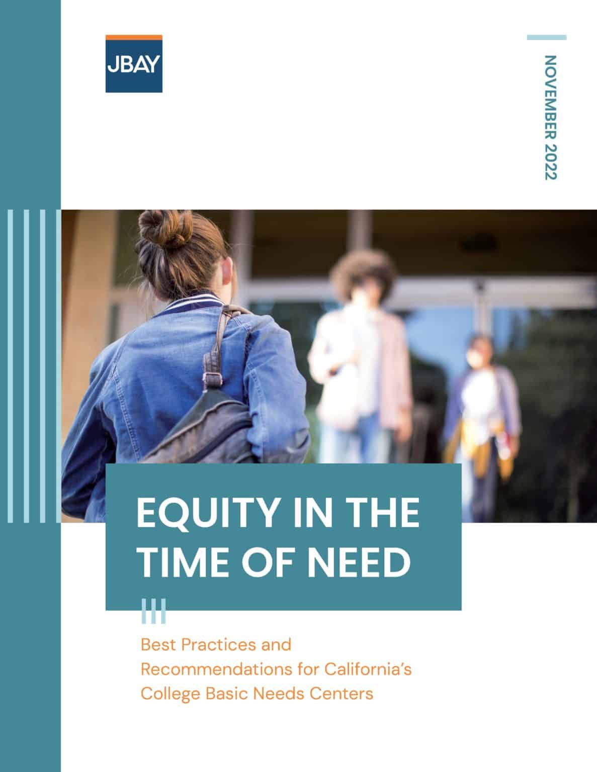 Equity in the Time of Need, Best Practices and Recommendations for ...